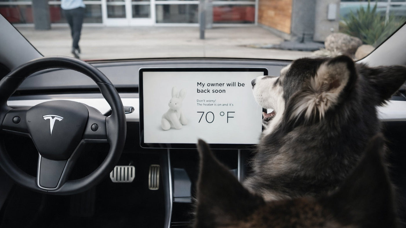 Tesla’s Cabin Overheat Protection: Keeping Pets and Kids Safe in Heat