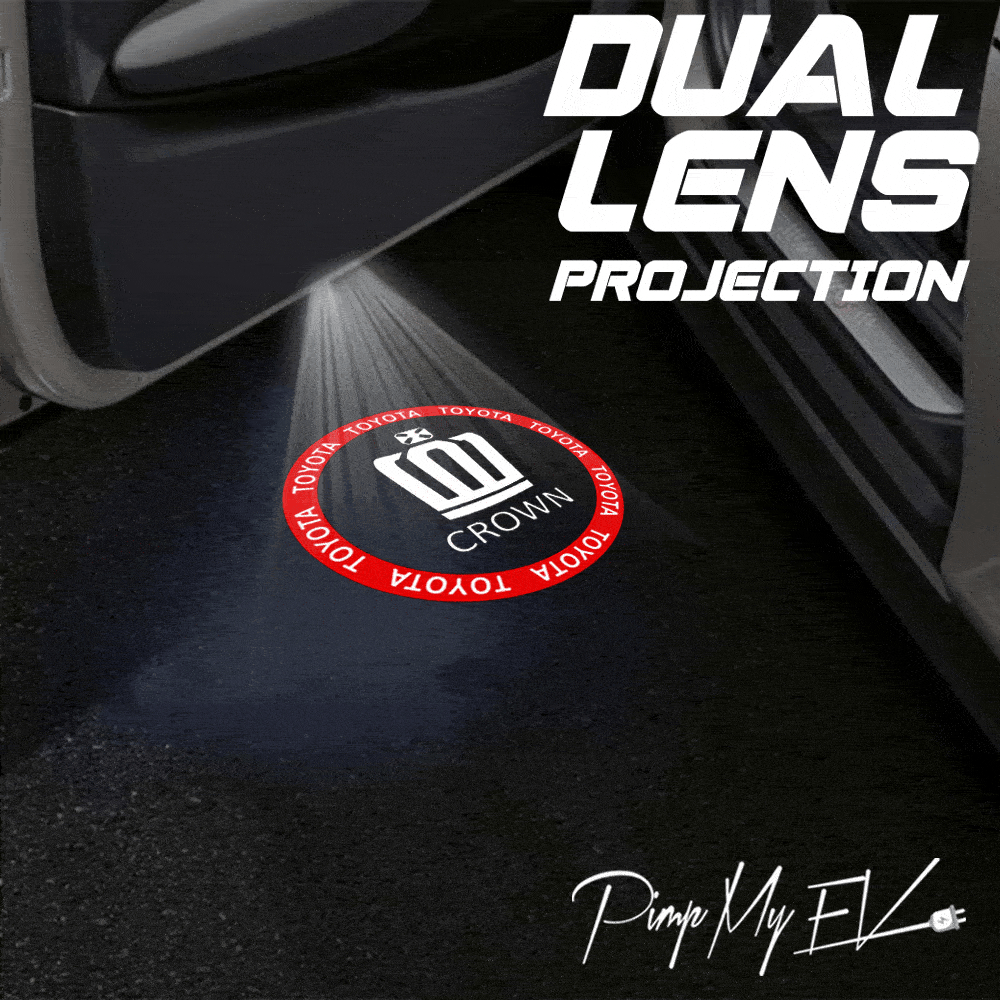 Toyota Crown Signia Dynamic Dual Lens Premium Door Puddle Lights Multi ...