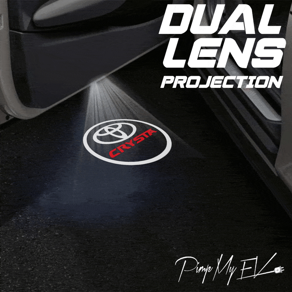Toyota Innova 2nd Gen Crysta Dynamic Dual Lens Premium Door Puddle Lig ...