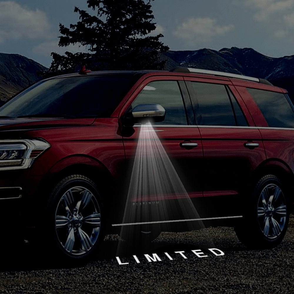 Custom LED Side Wing Mirror Projector Puddle Approach Lights for Ford ...