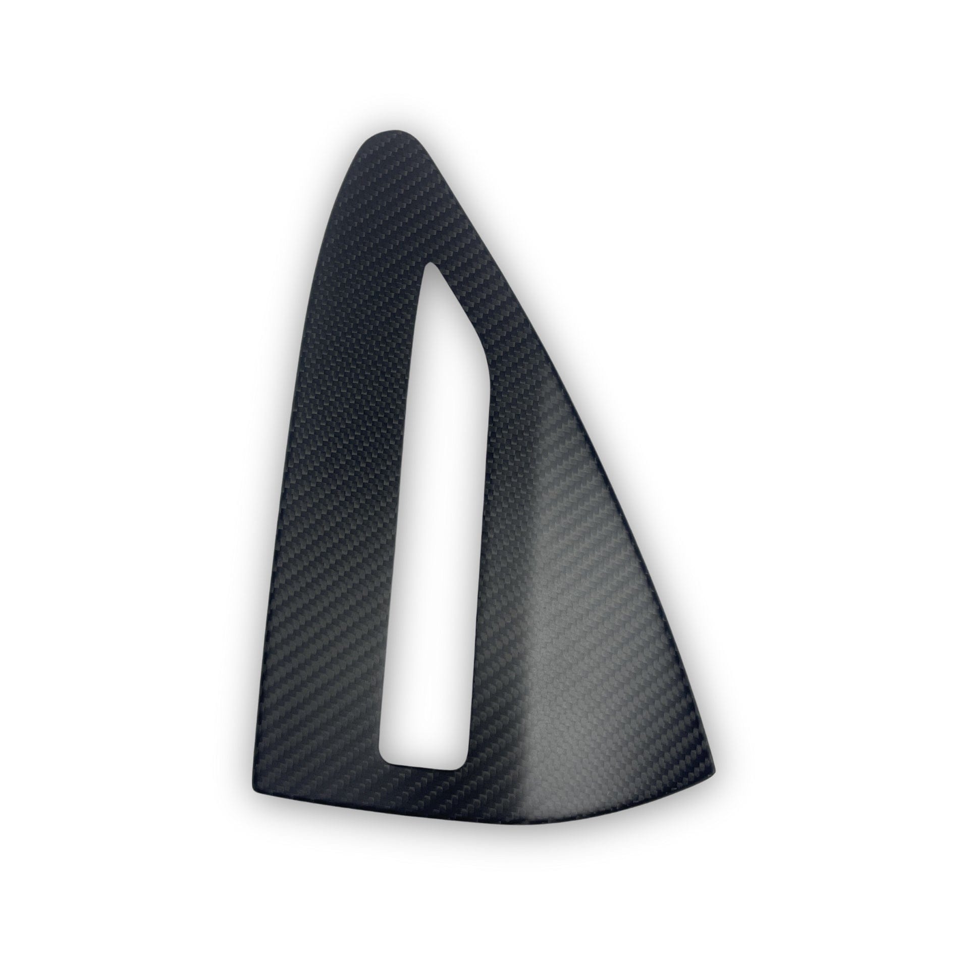 Real Molded Carbon Fiber Charging Port Cover for Tesla Model X 2022-20 ...