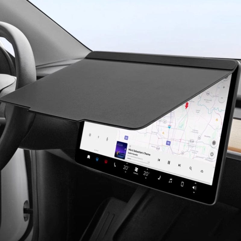Screen Protection & Privacy Flap Cover for Tesla Model Y 2020-2025 ...