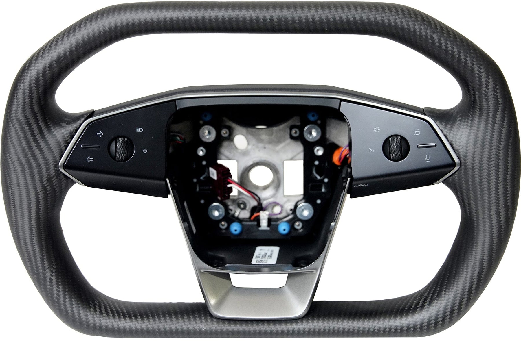 Cybertruck Squircle Yoke Steering Wheel Upgrade for Model 3 Highland a ...