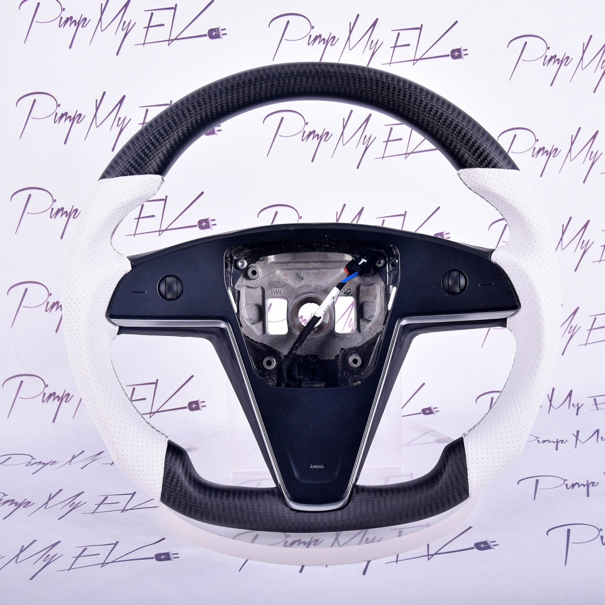 Custom Wheel Model S/X 2024 | Round Steering | Pimp My EV