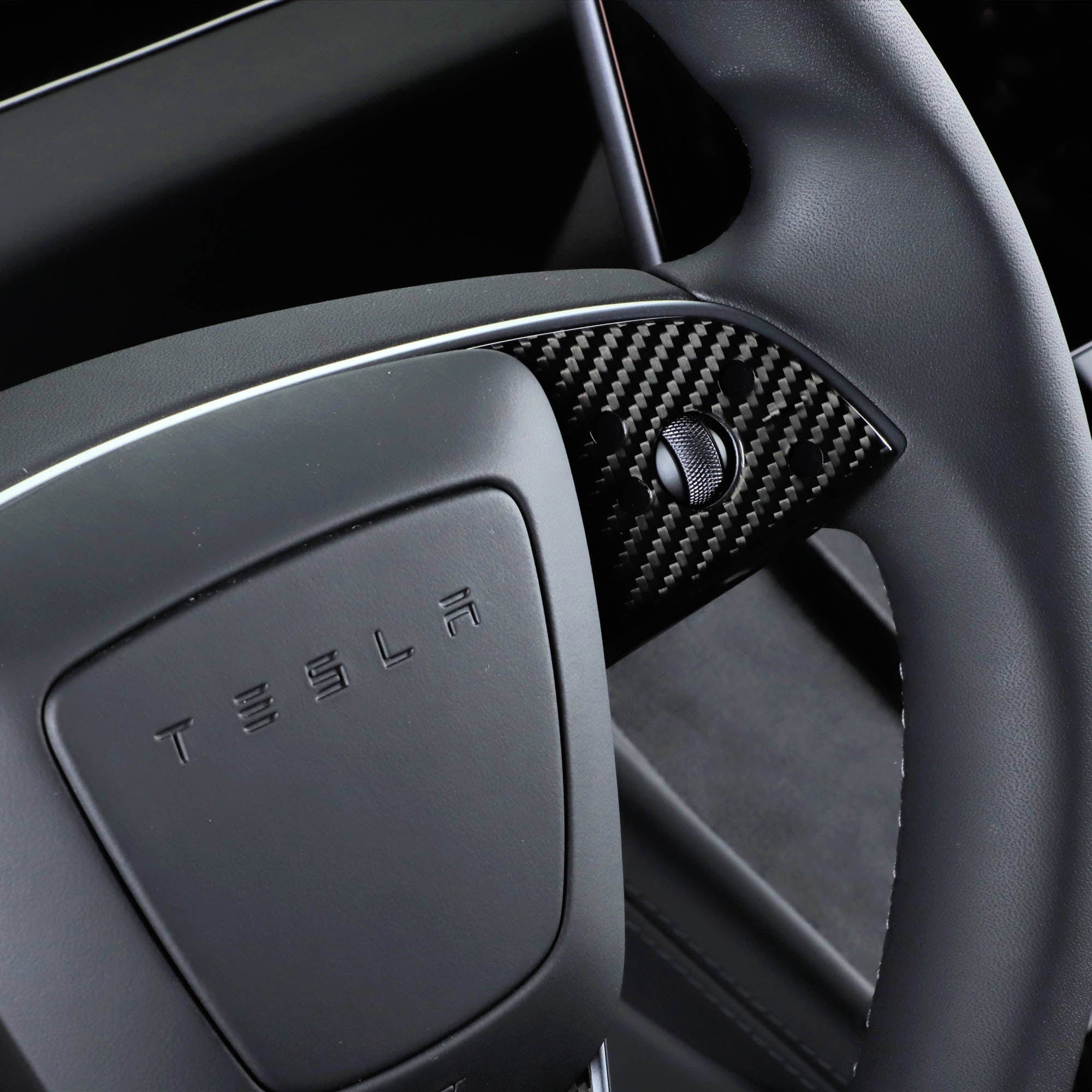 Tesla Model 3 2023-2024 Highland Real Molded Matte Carbon Fiber ...