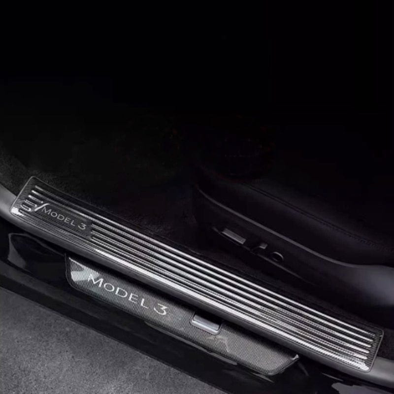 Tesla Model 3 Highland 4PCs Interior Door Protector Plates Covers for ...