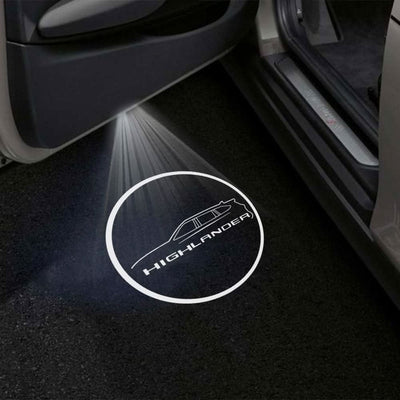 Toyota Grand Highlander Premium Door Puddle Lights Multiple Designs 20 ...