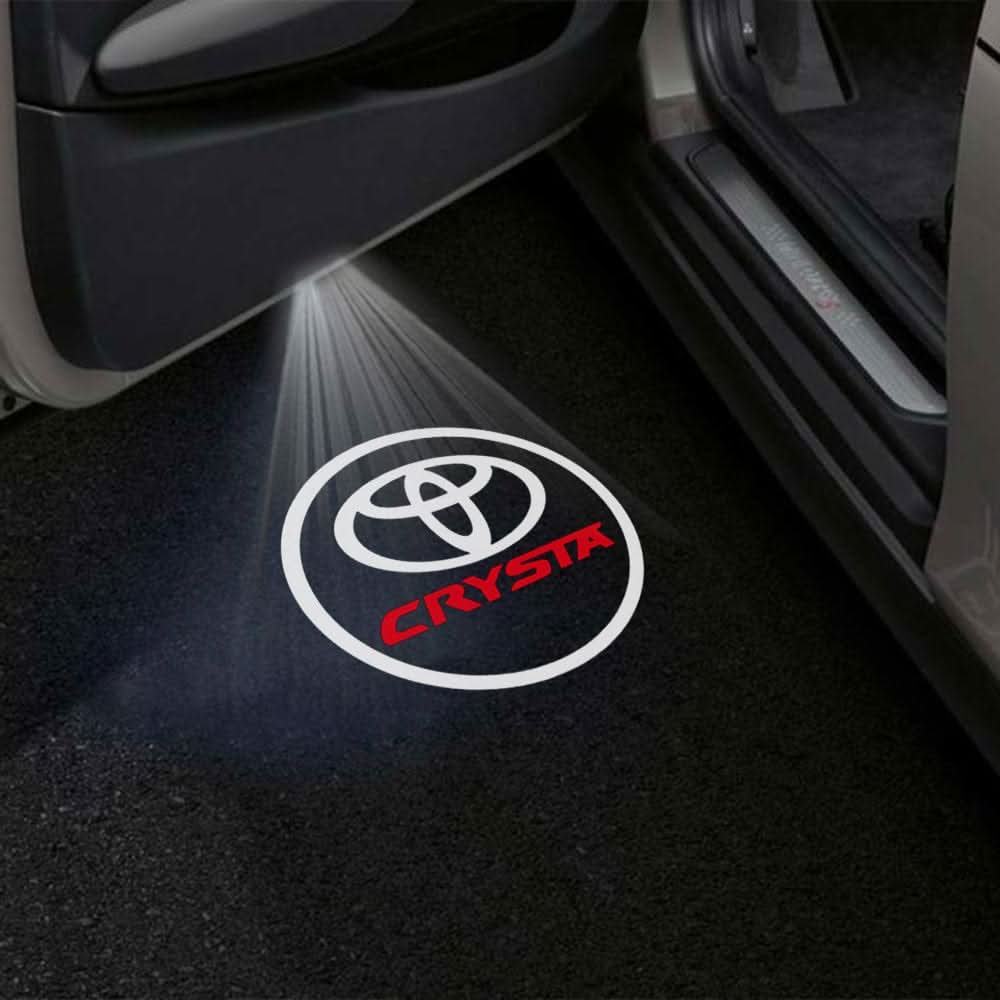 Toyota Innova 2nd Gen Crysta Premium Door Puddle Lights Multiple Desig
