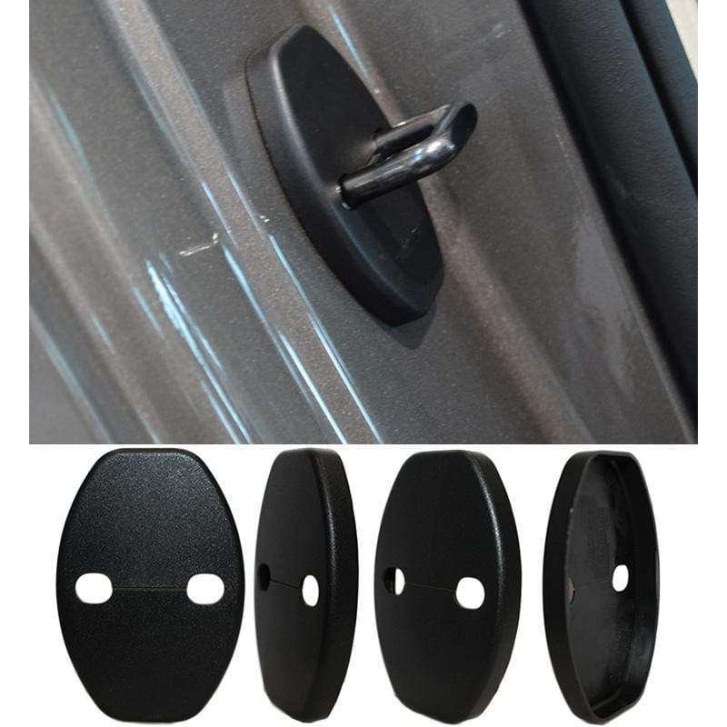 Matte Black Door Lock Protection Covers for Audi e-tron– PimpMyEV