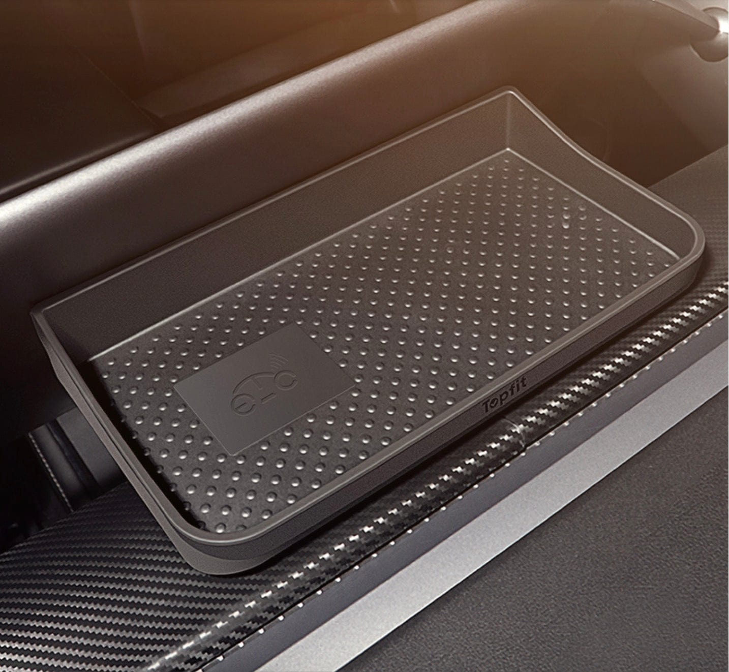 Behind Screen Storage Tray For Tesla Model 3 2017-2023