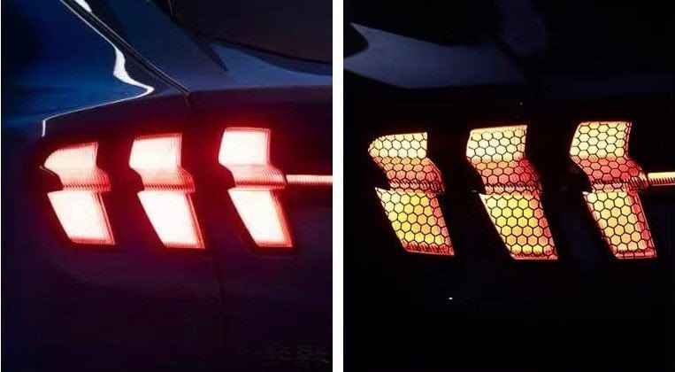 Neon Light Blue 2022 Mustang
