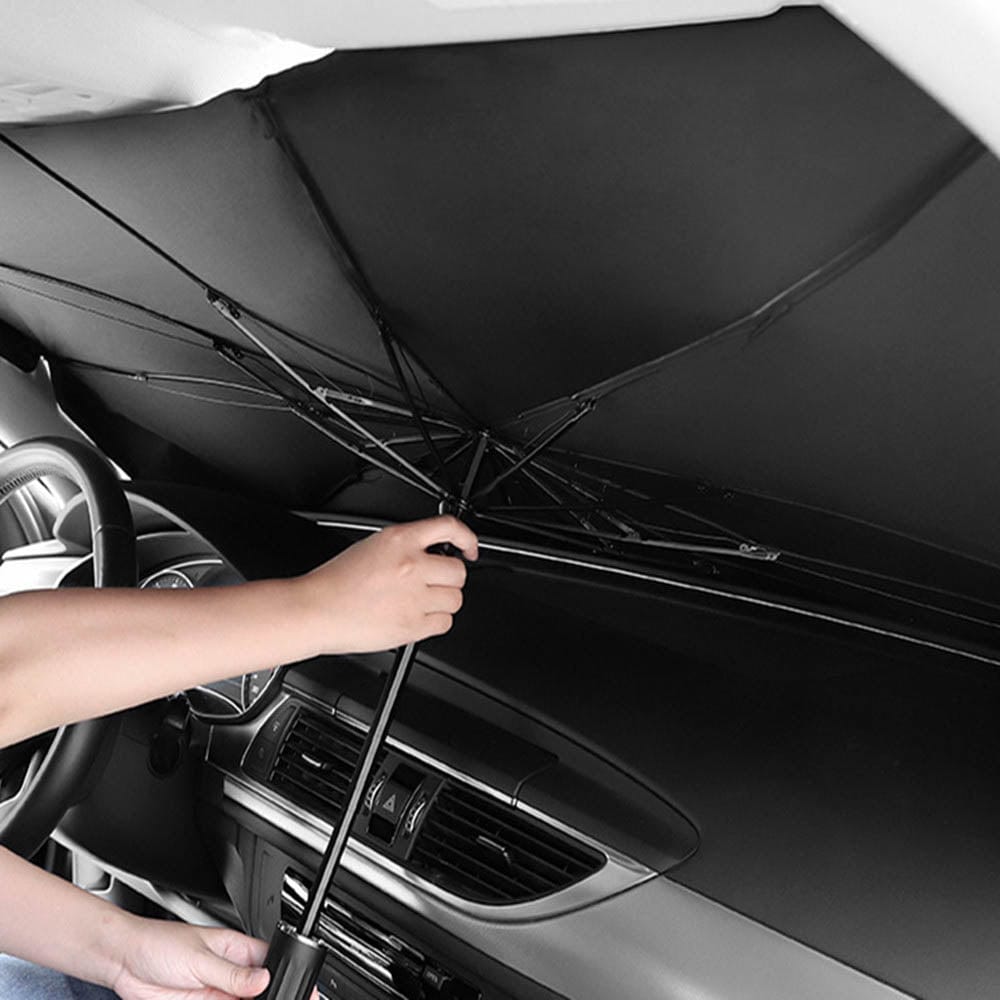 Collapsible sunshade for Tesla Model 3 2017-2022